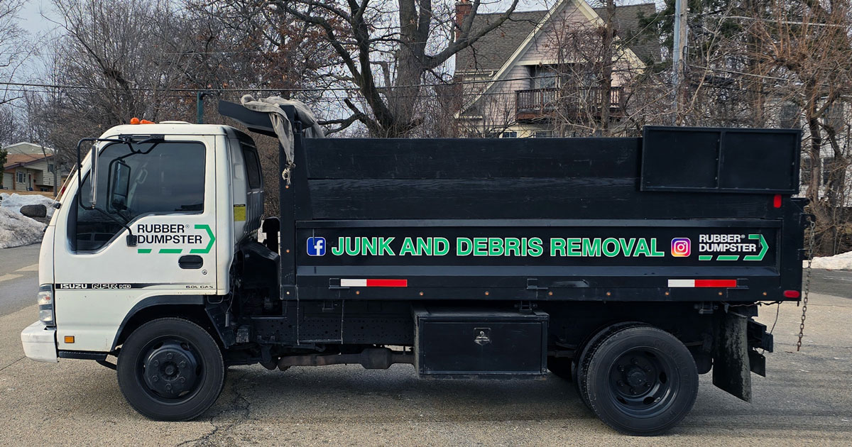 Rubber Dumpster - Dumpster Rental & Junk Removal Chicago